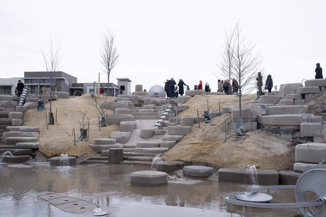 Junior League gets preview of new Wichita water playground | Wichita Eagle