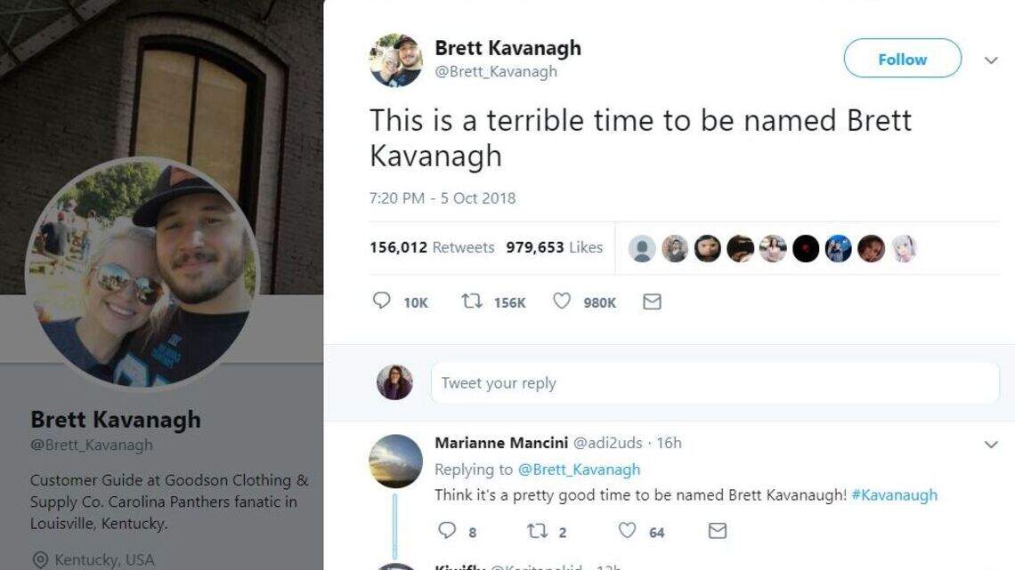 Brett Kavanagh — not Kavanaugh — says it’s a ‘terrible time’ | Wichita ...