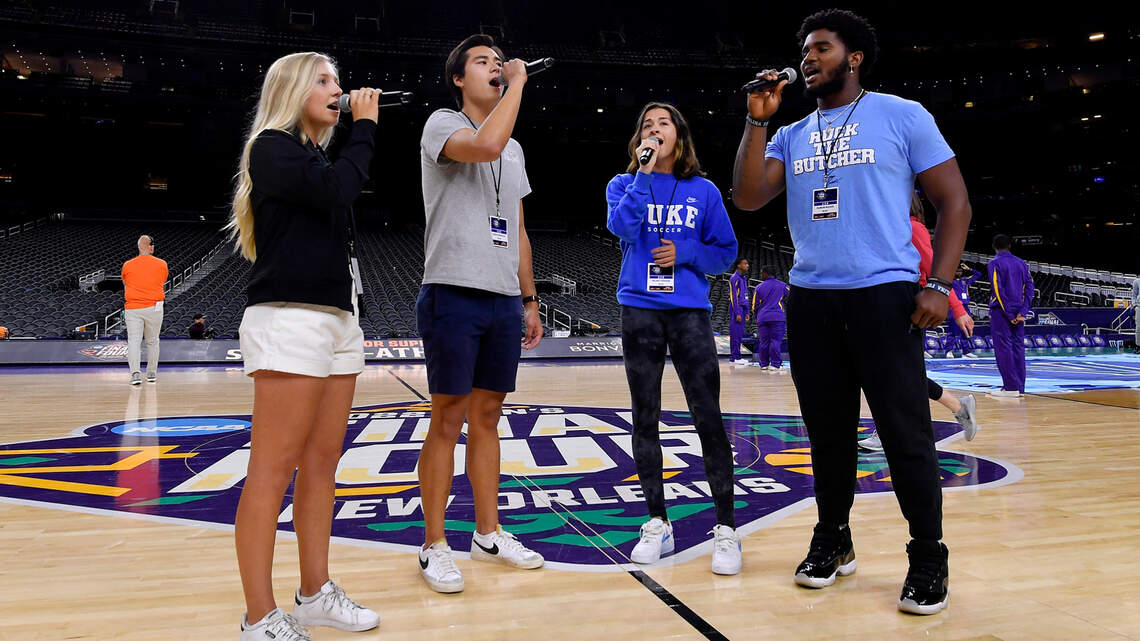 KU golfer Hanna Hawks to sing Final Four national anthem | Kansas City Star