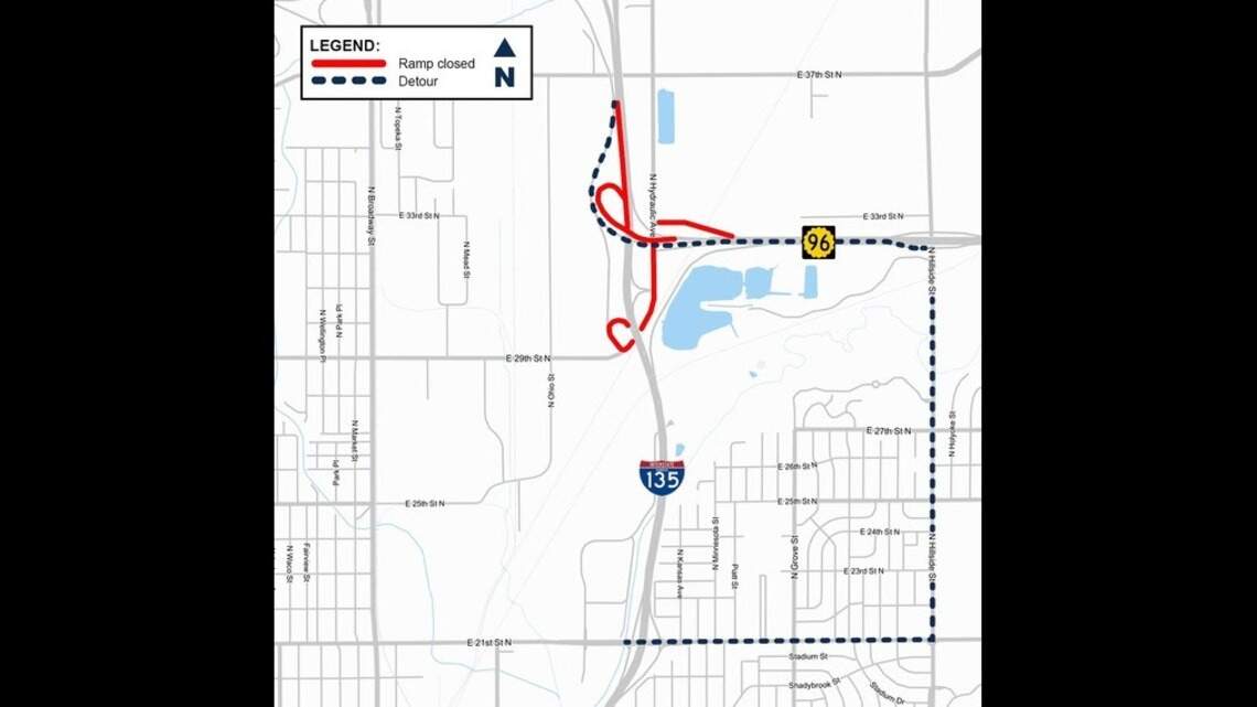 A look at highway closures this weekend in Wichita, Kansas | Wichita Eagle