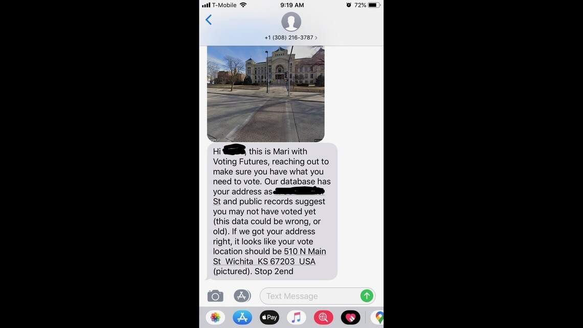 Kansas election official warns voters about misleading texts | Kansas ...