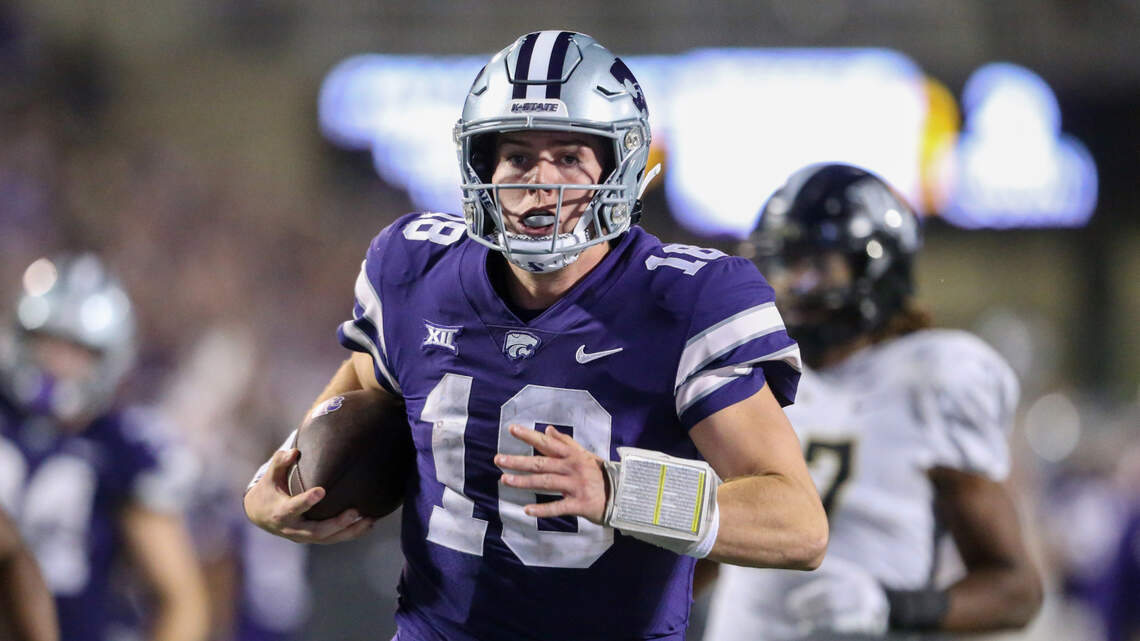 K-State Wildcats QB Will Howard injury status after UCF win | Wichita Eagle