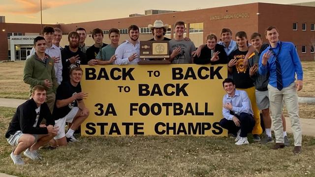 Andale wins Class 3A Kansas high school football state title | Wichita ...