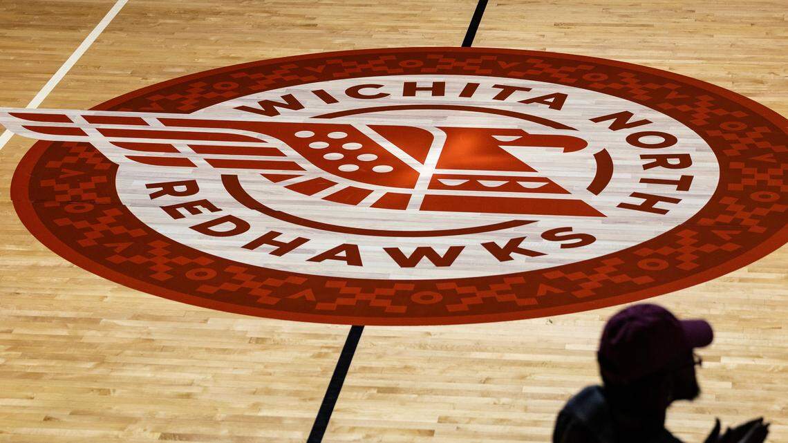 Wichita North High unveils hawk logo for new RedHawks mascot | Wichita ...