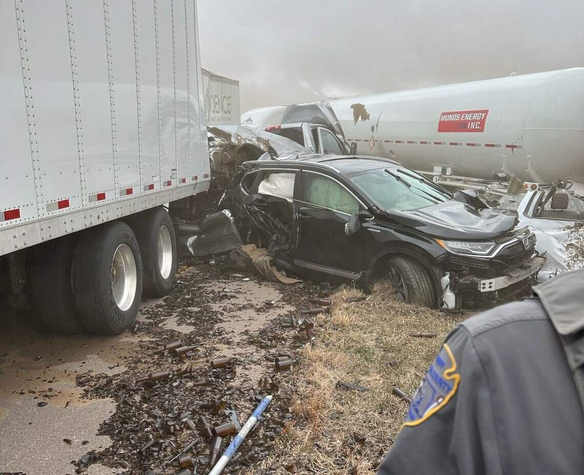 Kansas Highway Patrol ID 8 people killed in vehicle pileup | Wichita Eagle