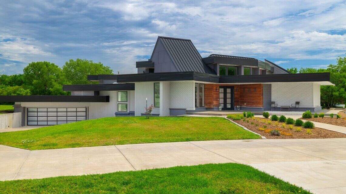 Distinctive, even disobedient, Kechi house to be auctioned | Wichita Eagle