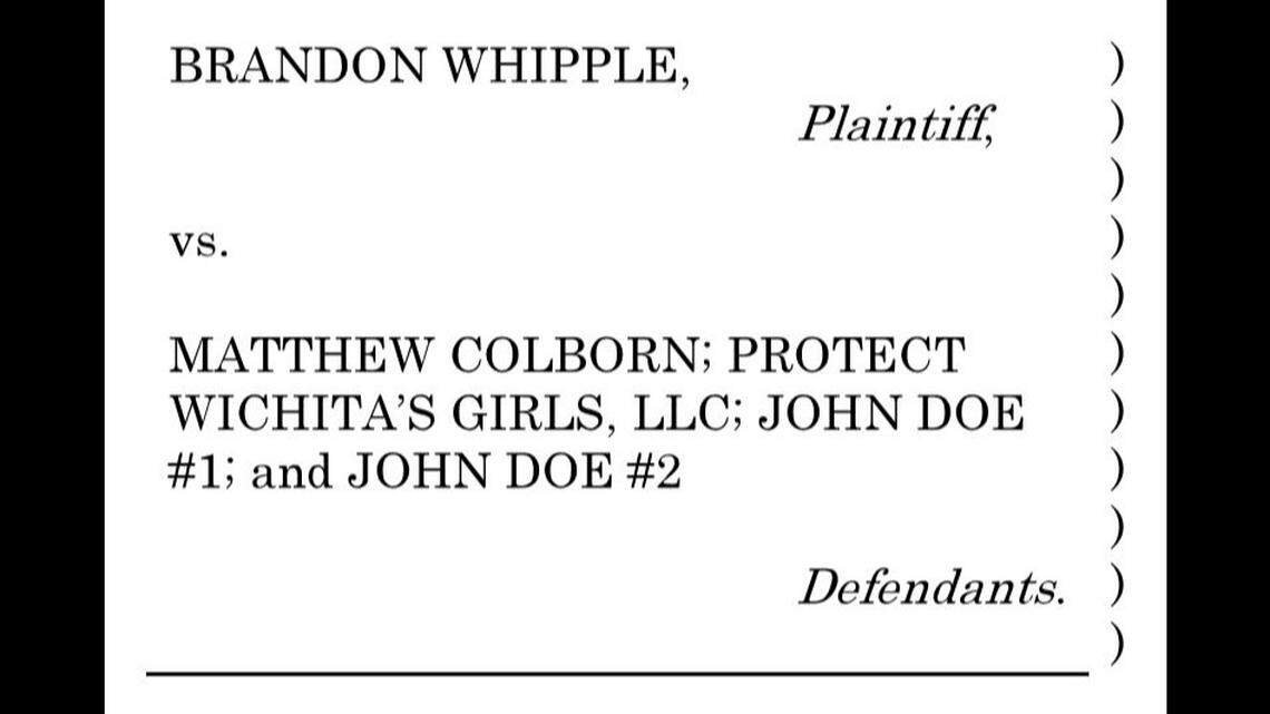 Colborn admits to shooting false attack ad aimed at Whipple | Wichita Eagle