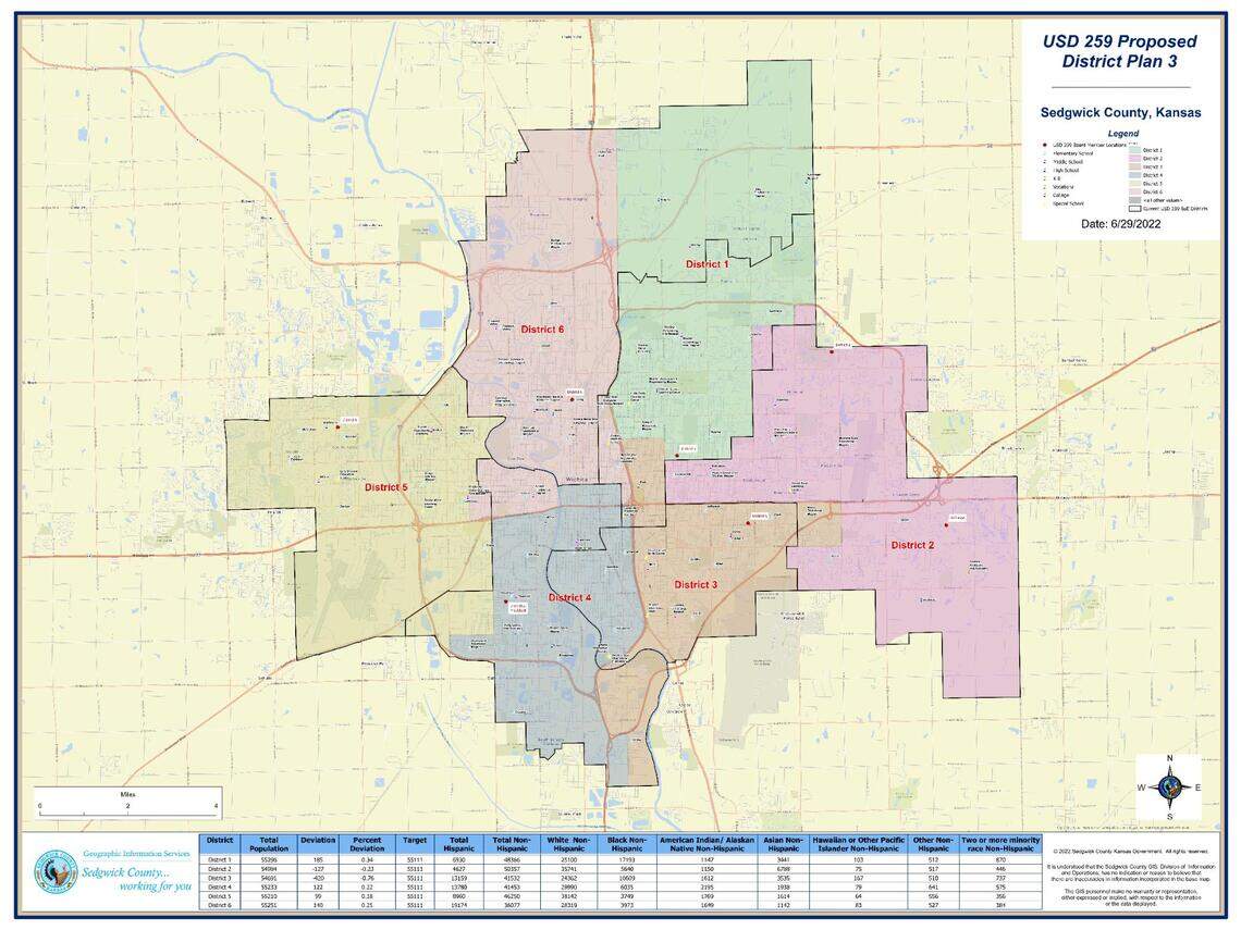 Redistricting for Wichita school board moves quickly | Wichita Eagle