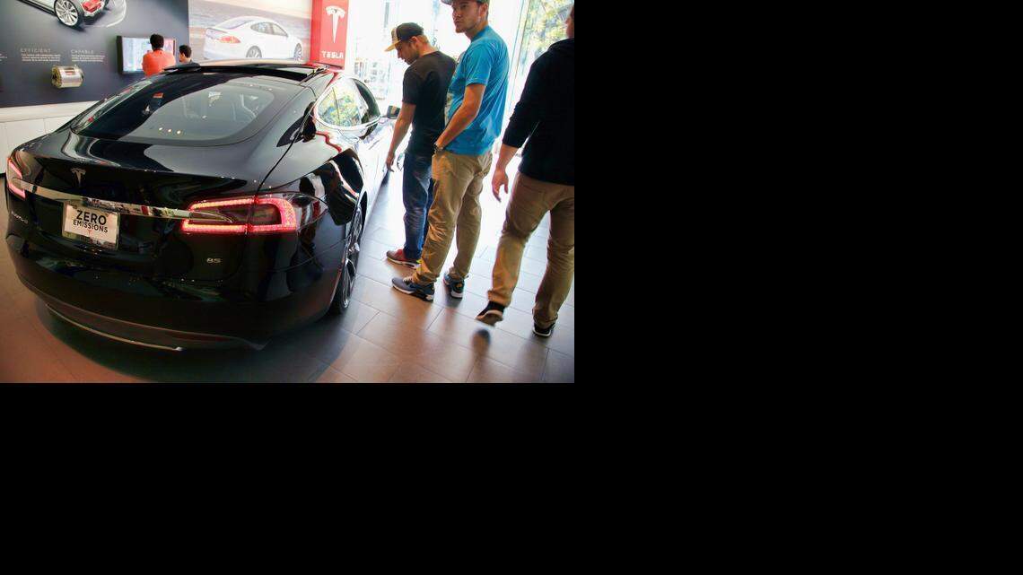 Wichitans invited to test ride a Tesla at new charging station ...
